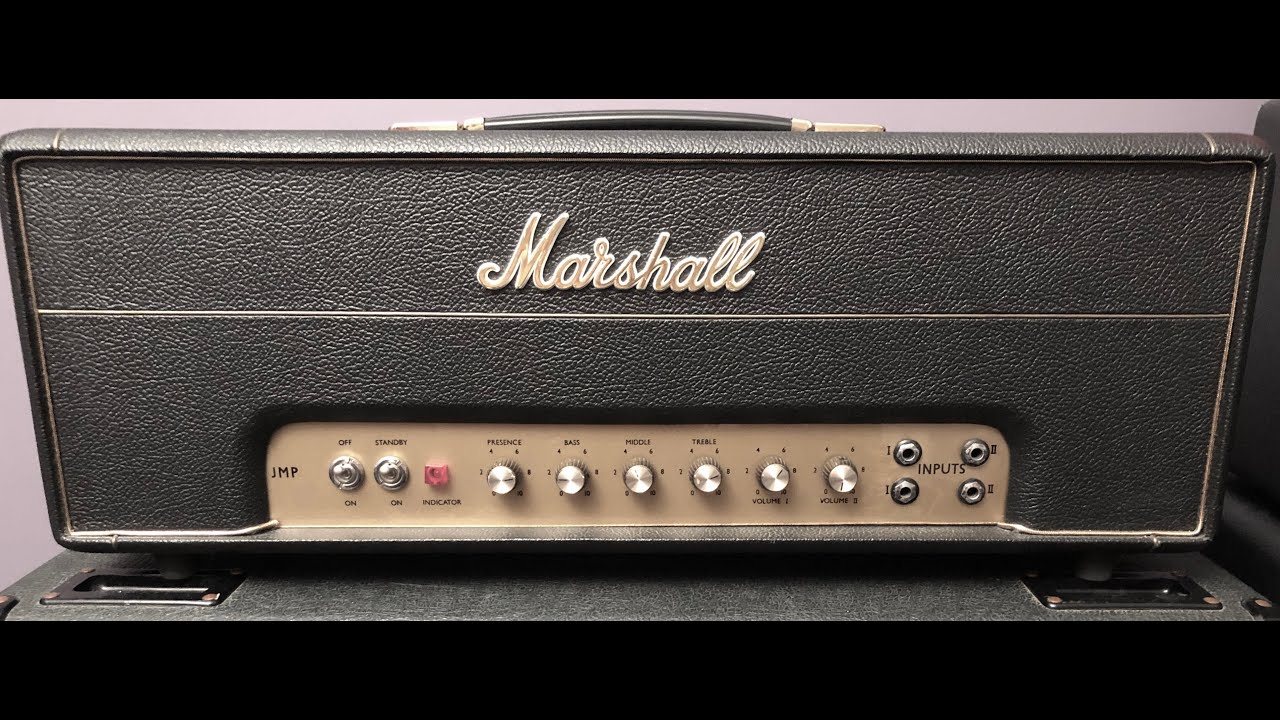 1969 Marshall Plexi (50 Watts)/Celestion Blackbacks - YouTube