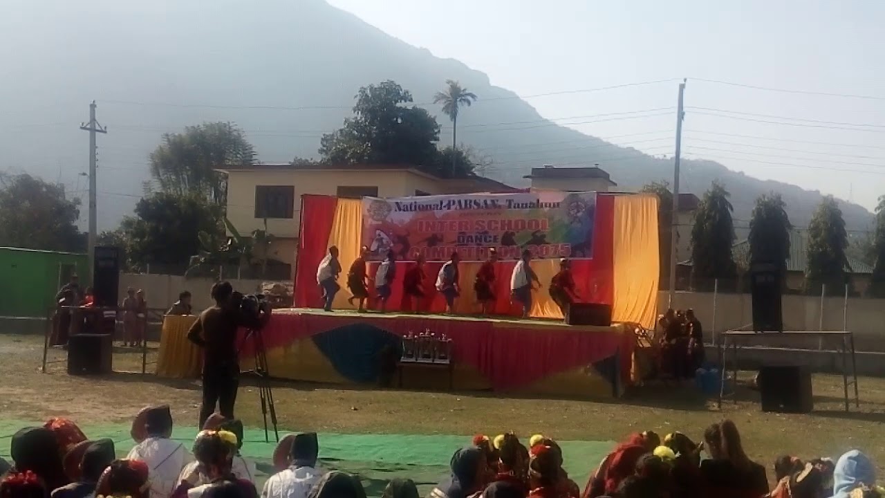 Npabsan dance competation performed by vyas manakamana students - YouTube