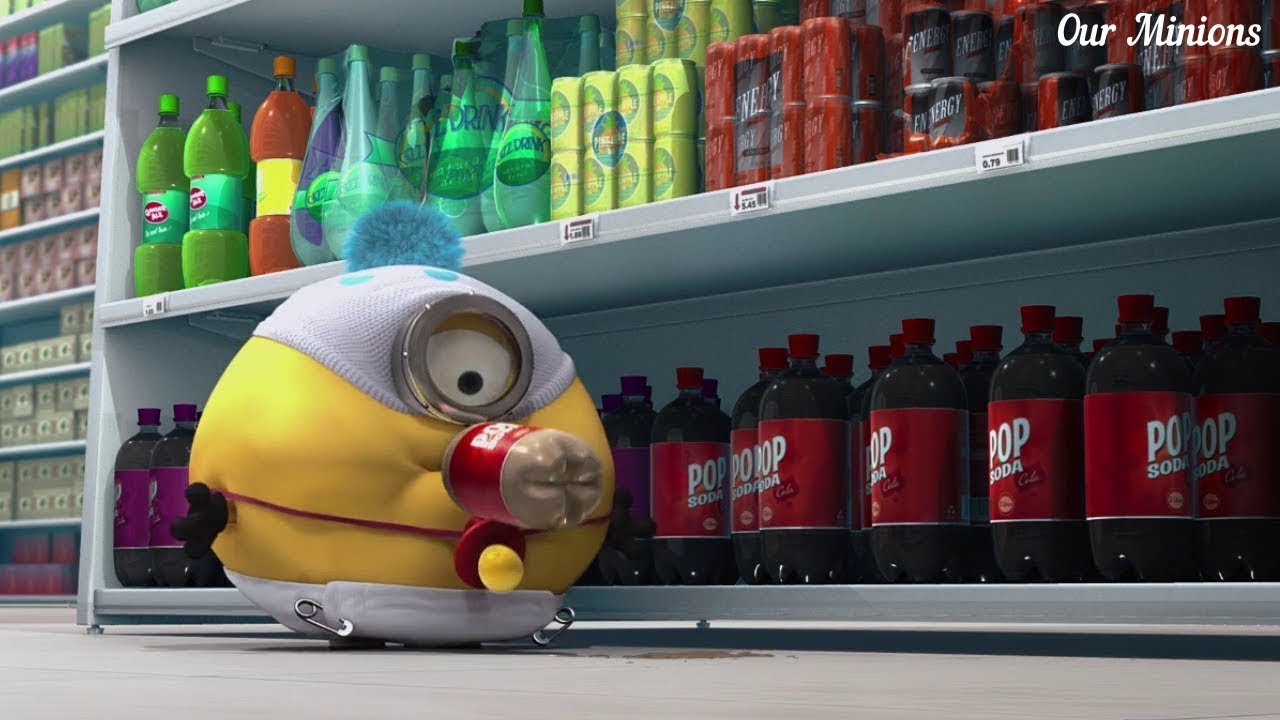 Despicable Me the Minions go shopping - YouTube