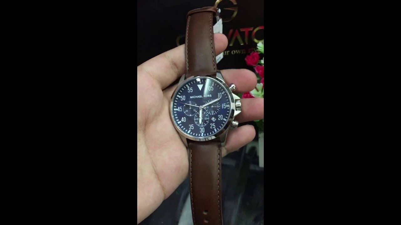 Michael Kors Watches Gage Chronograph Watch MK8362 - YouTube