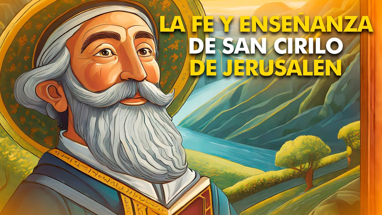 LA FE Y ENSEÑANZA DE SAN CIRILO DE JERUSALÉN - YouTube