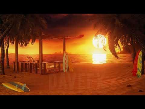 SUNSET on The BEACH Video - Looping Animations Backgrounds - YouTube