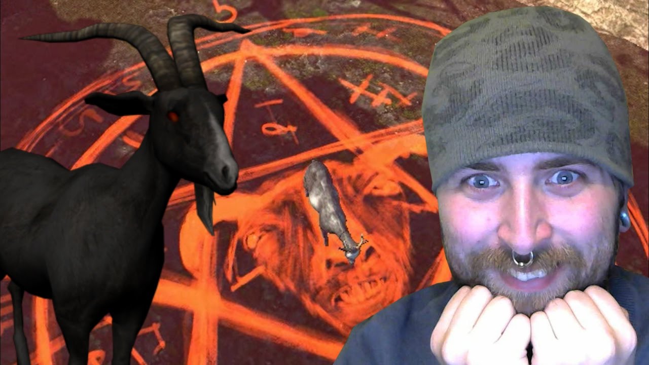 SUMMONING THE DEMON GOAT!!! | Goat Simulator - YouTube