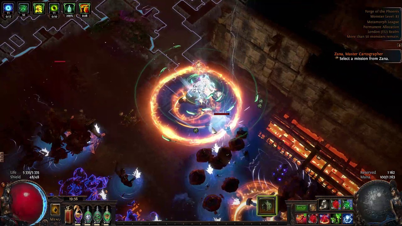 Path of Exile 3.9: Metamorph. BV assassin Forge of the Phoenix. - YouTube