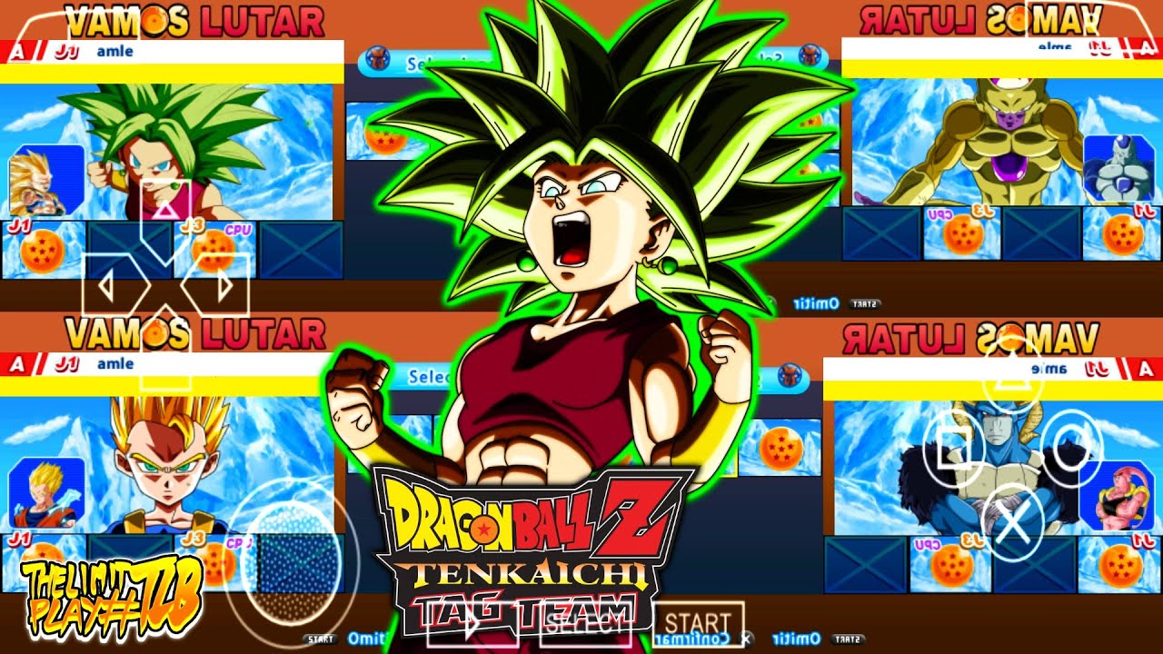 🤩INCRÍVEL!! Dragon Ball Ultra Fight v3 - DBZ Tenkaichi Tag Team ISO ...