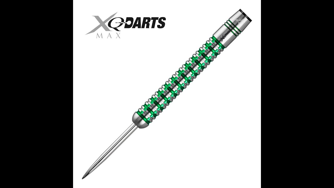 XQMax Terminator M1 Green Titanium Darts - 23gms - D1122 - YouTube