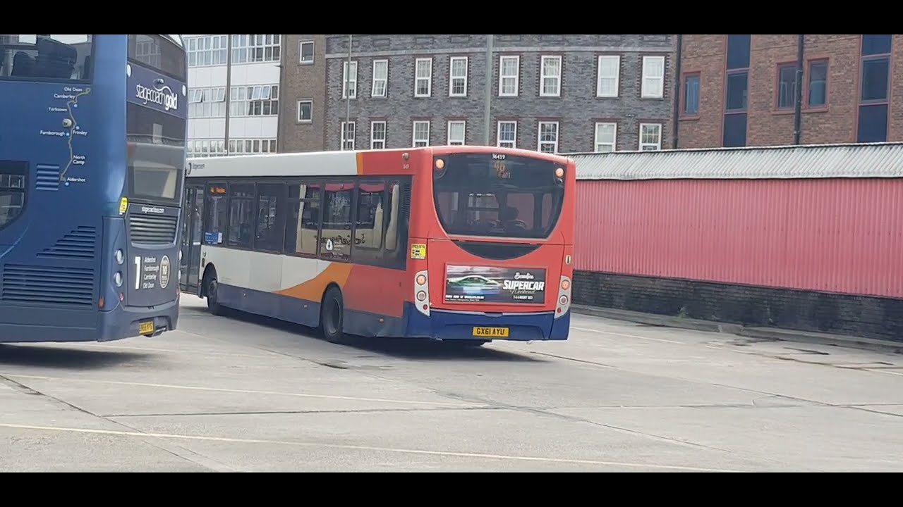 Here is the stagecoach bus 36439 on the number 46 in Guildford ...
