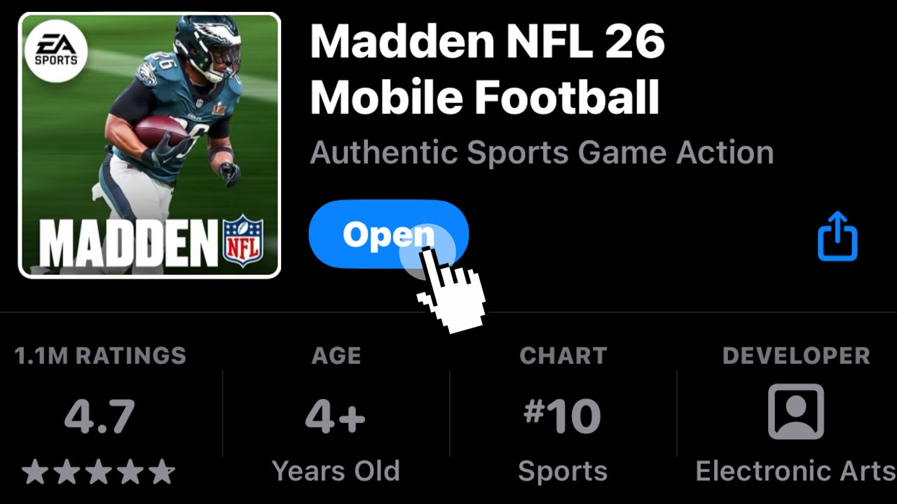 Playing Madden Mobile 26 For The First Time! - YouTube