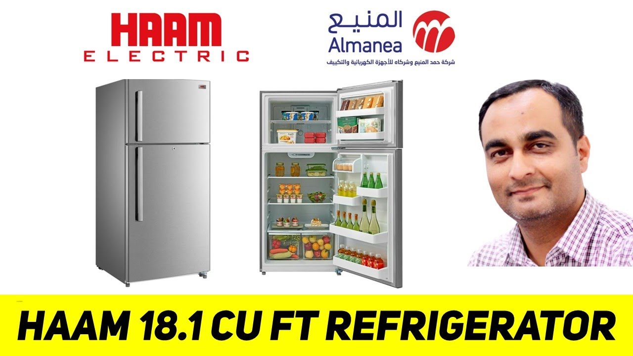 HAAM Refrigerator 2 doors 18.1 CU.ft HM650SRF-M21 | Unboxing / Review ...