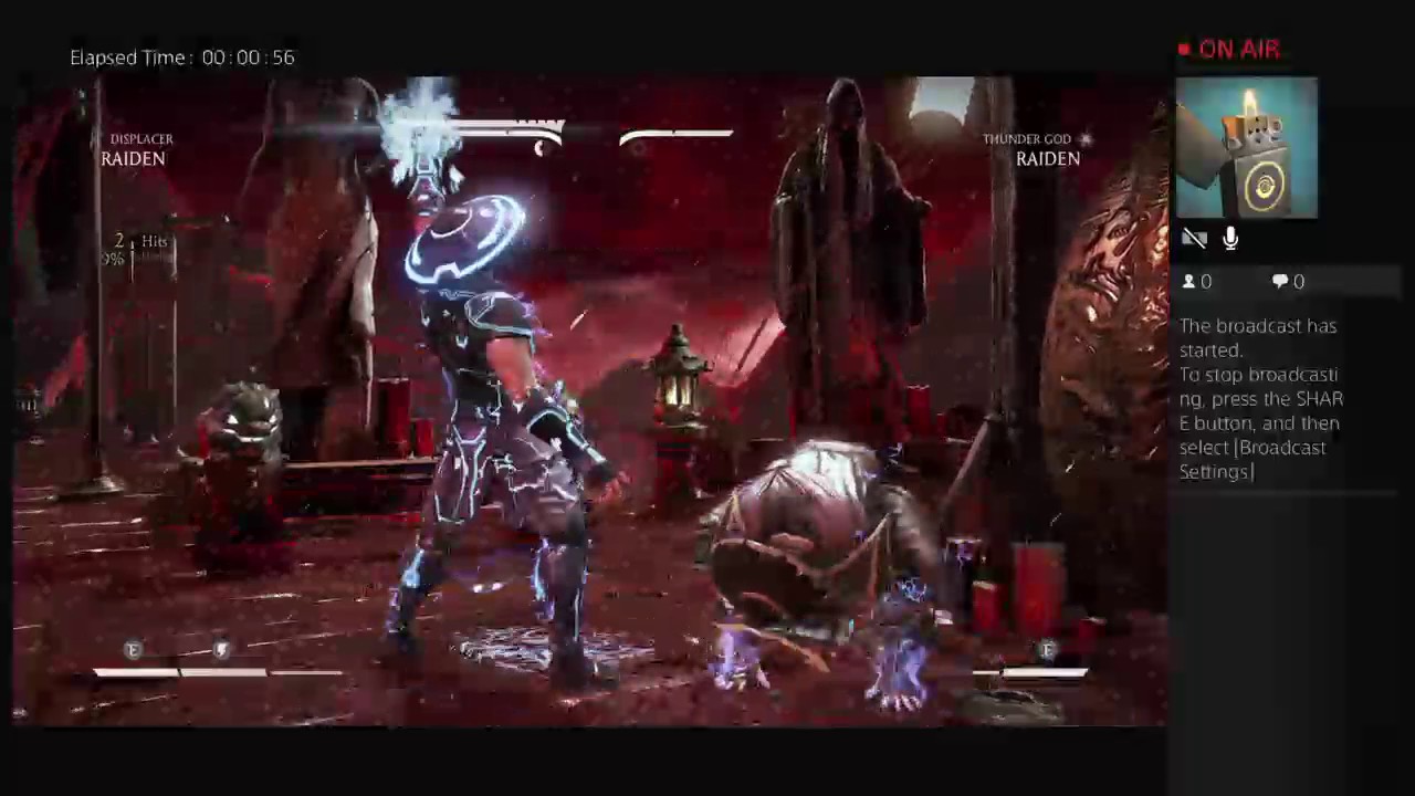 Mortal kombat x- future RAIDEN vs dark RAIDEN - YouTube
