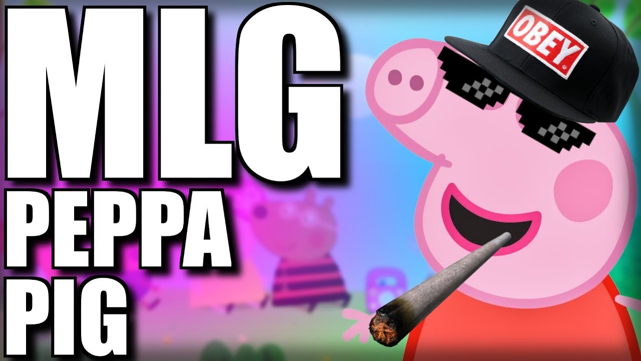 MLG Peppa Pig Muddy Puddles - YouTube
