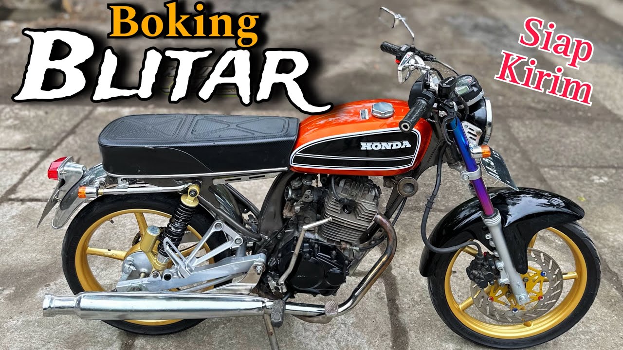 CB ORANGE NYENI BOKING LANGSUNG DARI BLITAR JAWA TIMUR // KEVIN GARAGE ...