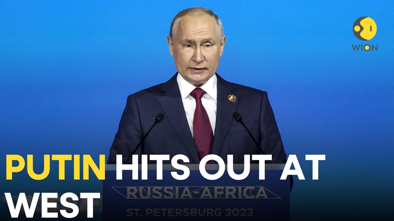 Putin LIVE: Vladimir Putin's speech at Russia-Africa Summit | Putin on ...