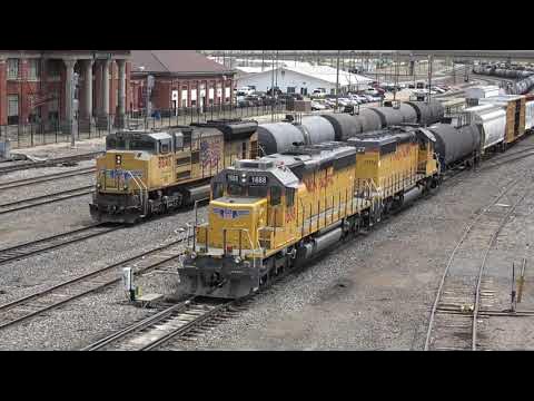 Union Pacific 1995 at Evanston, UP Switchers at Green River, Wyoming - YouTube