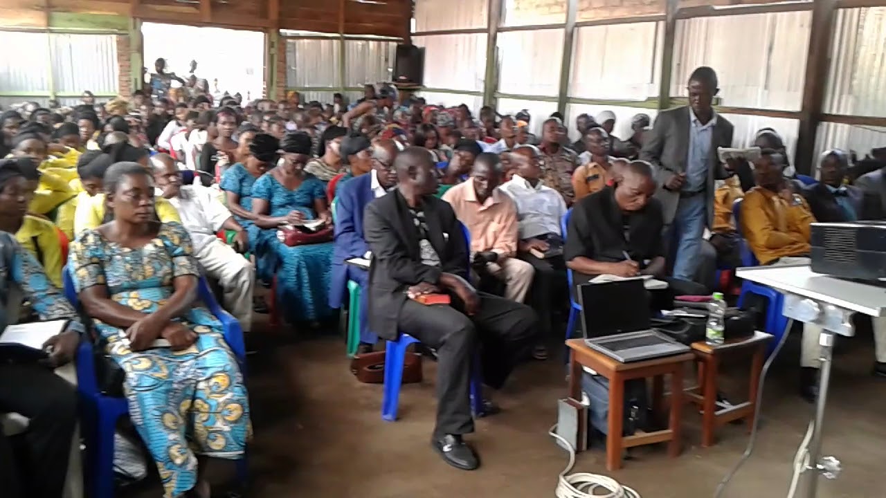 Conducting leadership teachings at CADAF Bonde la Baraka Church - YouTube