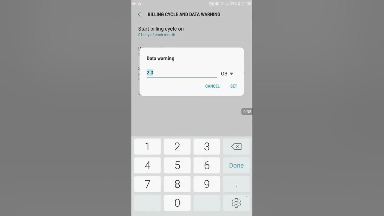 How to remove Data Usage Warning on Android Nougat - YouTube