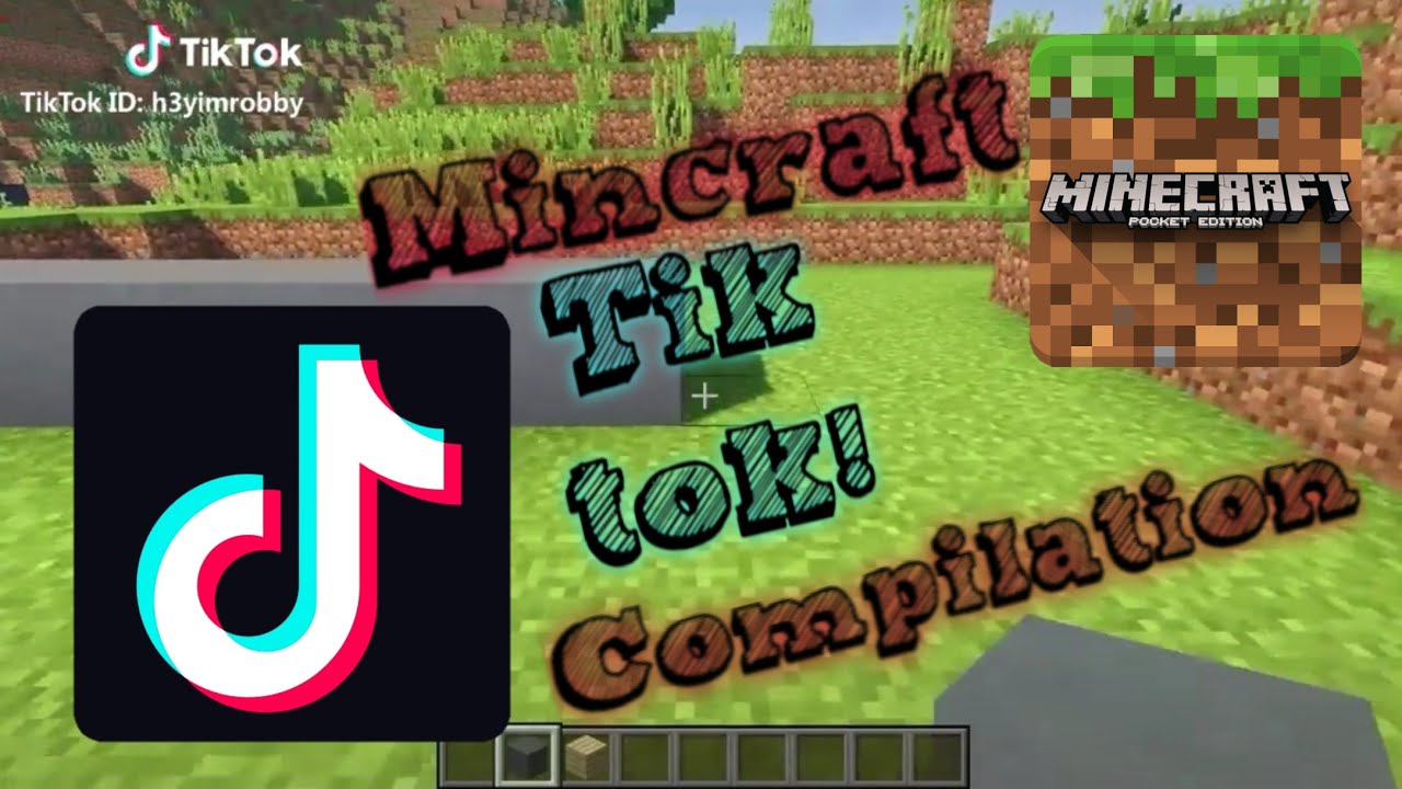 Minecraft tik tok compilation - YouTube