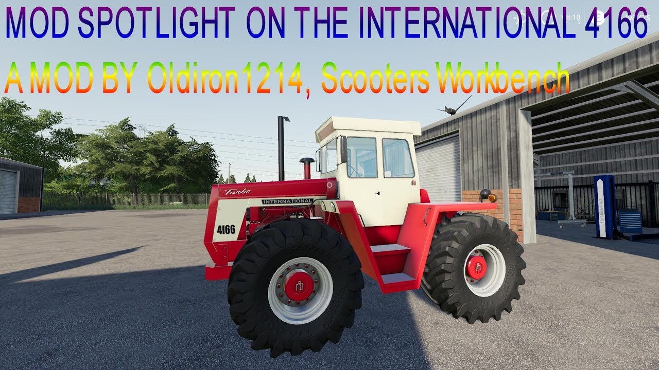 farming simulator 19 MOD SPOTLIGHT INTERNATIONAL 4166 BY Oldiron1214 ...