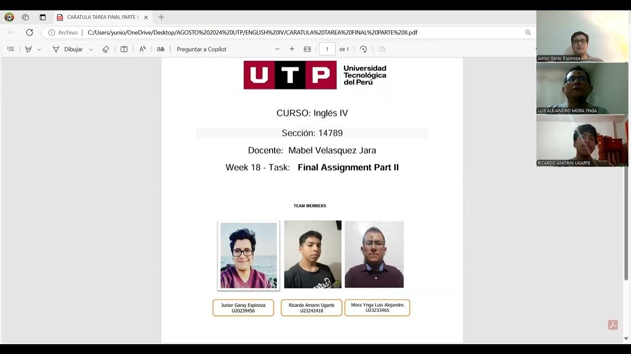 AC S18 Week 18 Task Assignment Final Assignment Part II - YouTube