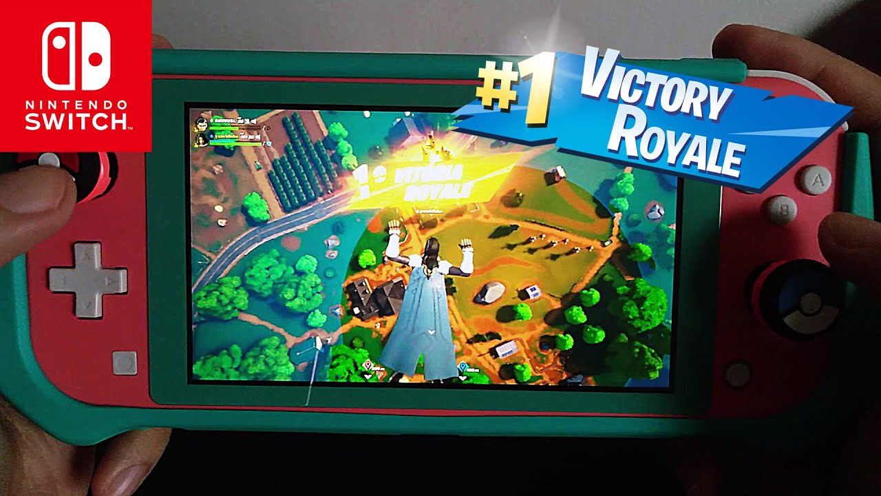 Fortnite Chapter 4 Season 1 - Gameplay | Nintendo Switch Lite #03 - YouTube
