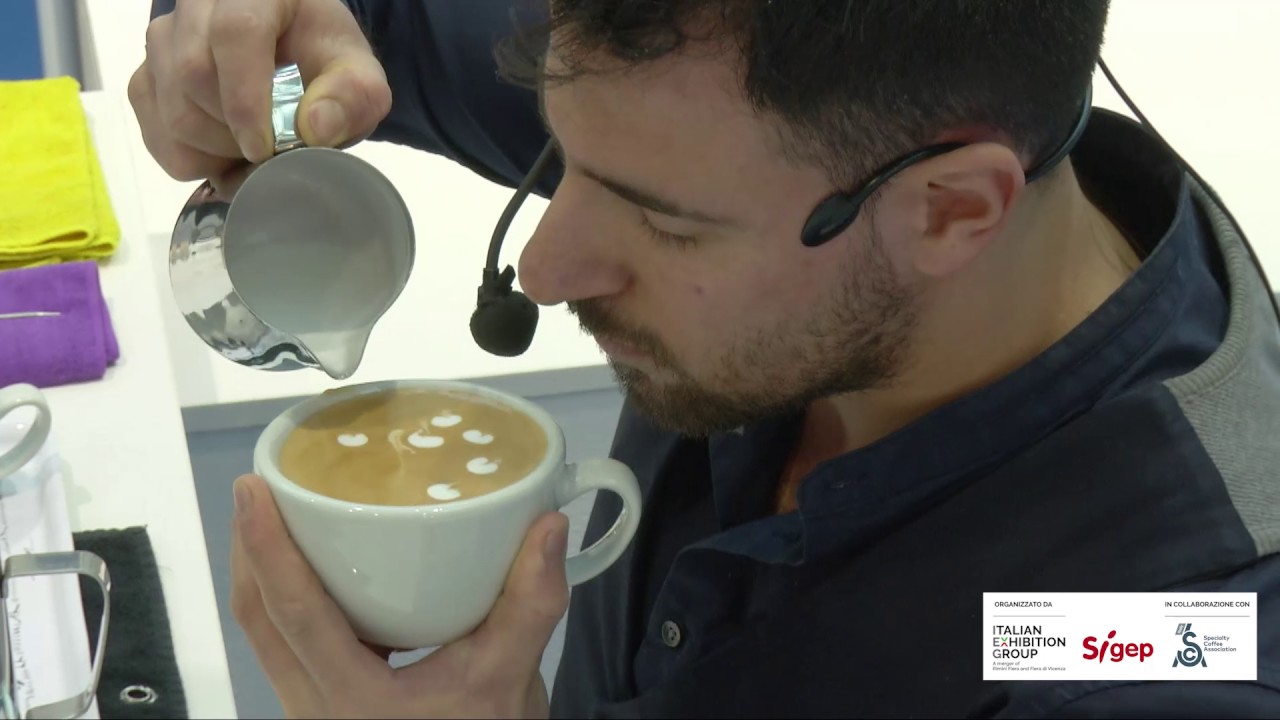Fabio Colicchia - CILA Campionato italiano Latte Art - SEMIFINALE Sigep ...