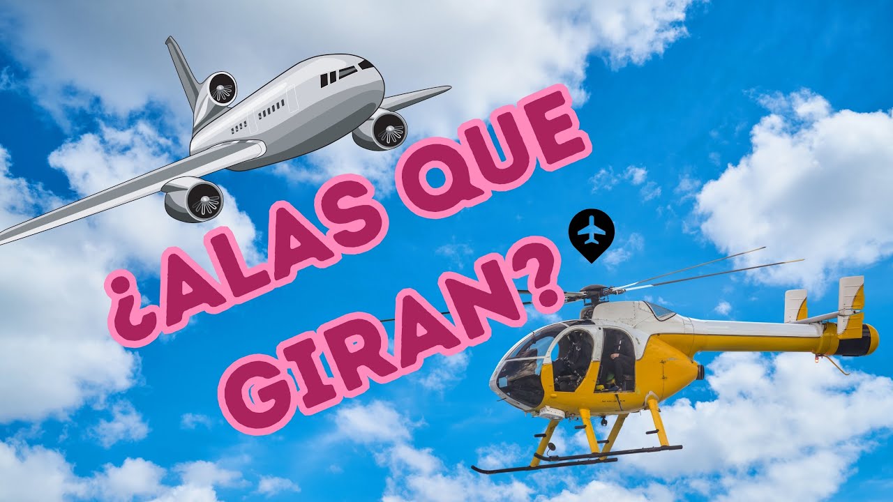 ¿Qué diferencia a un avión de un helicóptero? - YouTube