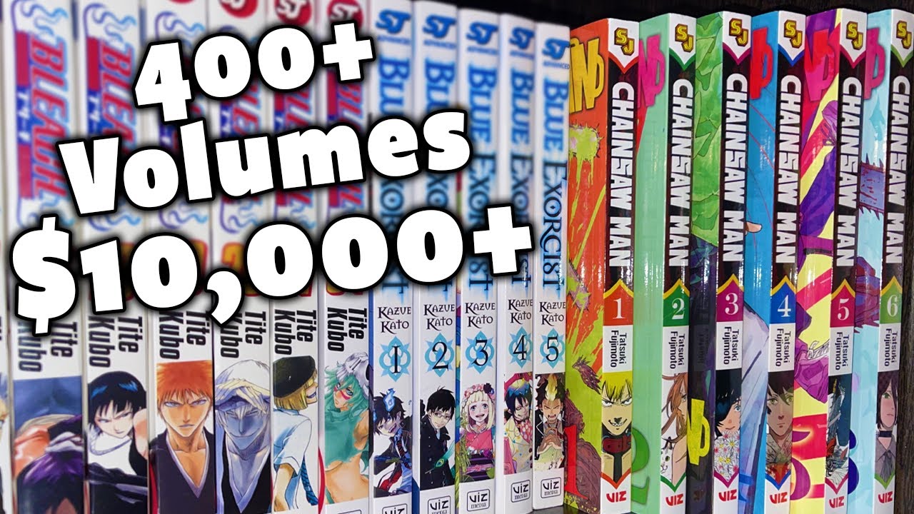This is a $10,000 Manga Collection - YouTube