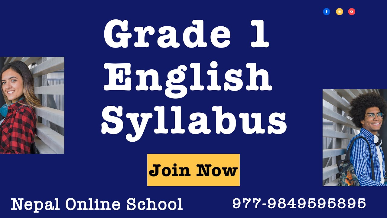 Grade 1 English Syllabus Class 1 English Online Class Grade 1 Grade 1 English Syllabus Class 1 English Online Class Grade 1