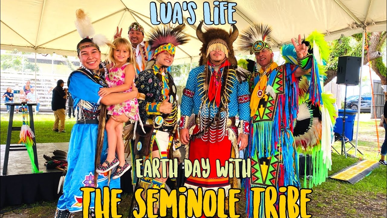 Lua celebrates EARTH DAY with the SEMINOLE TRIBE OF FLORIDA at an ...