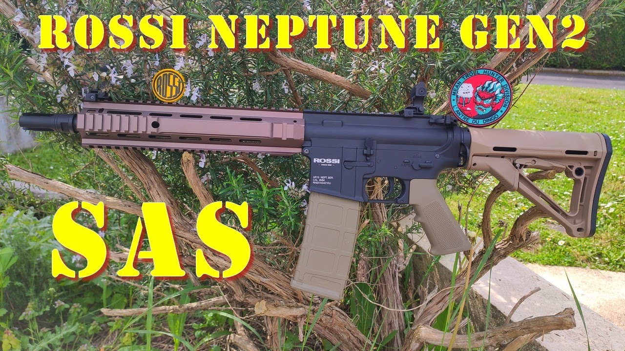 Airsoft - Rossi - Neptune SAS GEN 2 [French] - YouTube