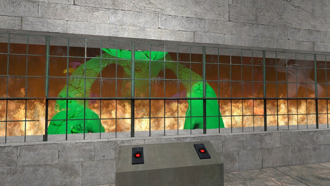 BURNING GARTEN OF BAN BAN GARRY'S MOD - YouTube