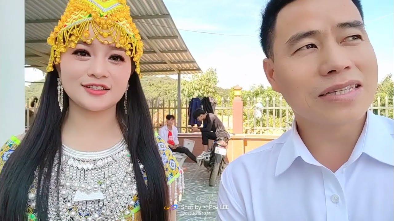 Pov LEE ntsib Maiv Thoj, Cais Lis, Mang Vang & Nuj Xeem ntawm Tsheej Muoa nkawv rooj tshoob zaum ...