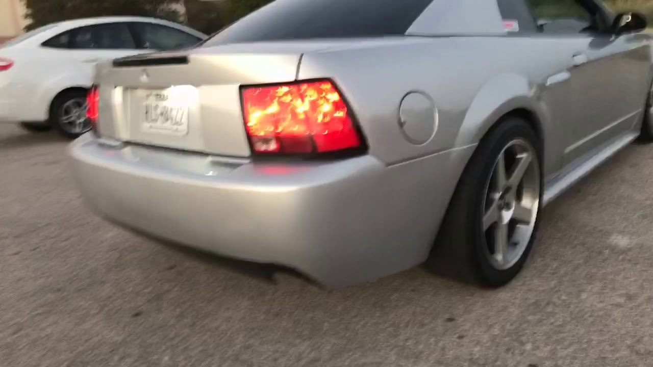 New Edge Mustang GT( stage 2 comp cams) - YouTube
