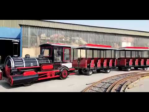 Large Trackless Train Rides - YouTube
