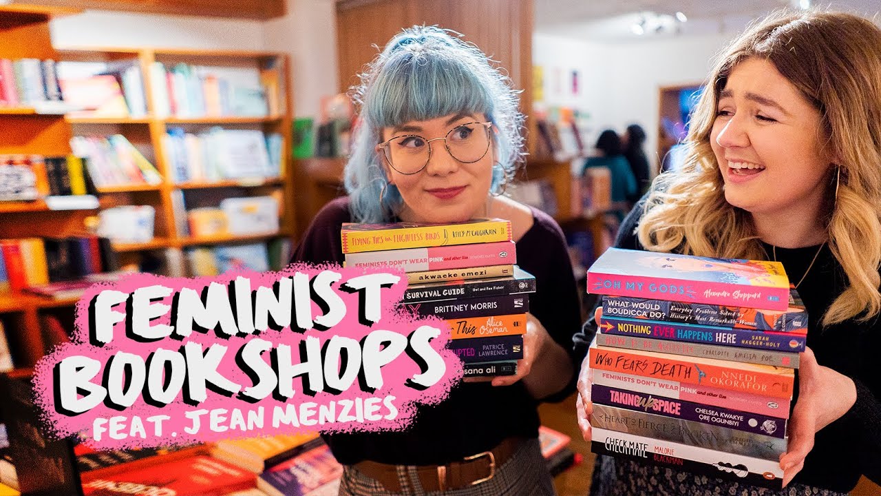 London Feminist Bookshop Tour with Jean Menzies - YouTube
