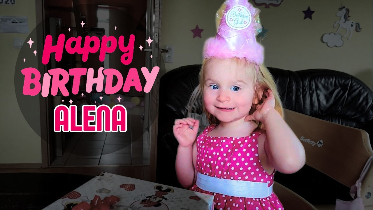 BEAUTIFUL Alena's 2nd Birthday 🎂🎈 - YouTube