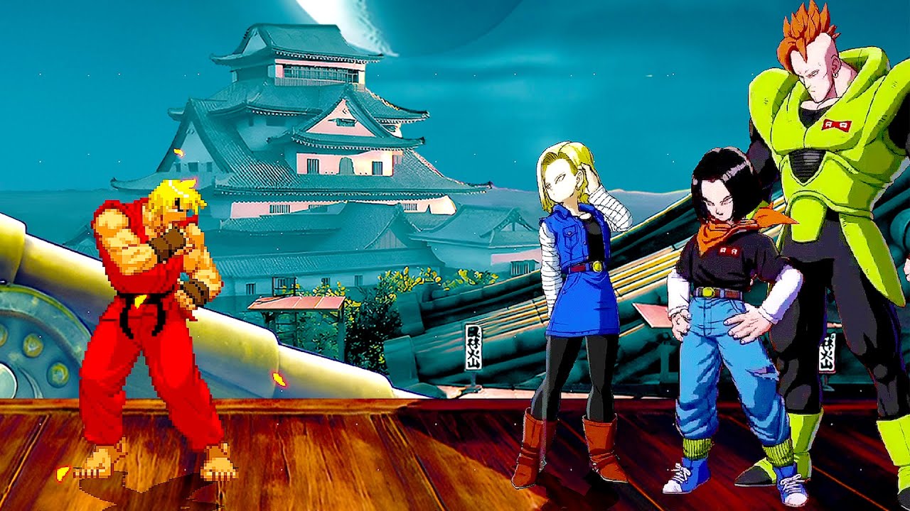 SHIN KEN vs ANDROID 18 (Dragon ball) - Must See Amazing ULTIMATE Fights ...