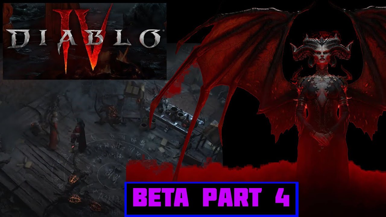 Diablo IV beta Weekend Part 4 - Act 1 Ending Quests - YouTube