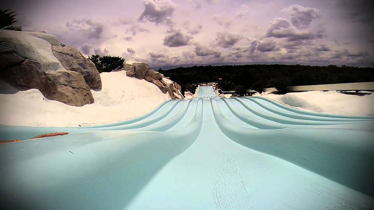 Blizzard Beach - Toboggan Racers - Disney Land Orlando POV GoPro Hero 3 ...