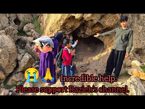 Magische Höhle: Das unglaubliche Geschenk eines jungen Mannes an eine obdachlose Mutter 💔🏔️