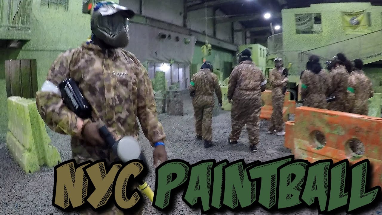 Area 53 NYC | Indoor Paintball! - YouTube