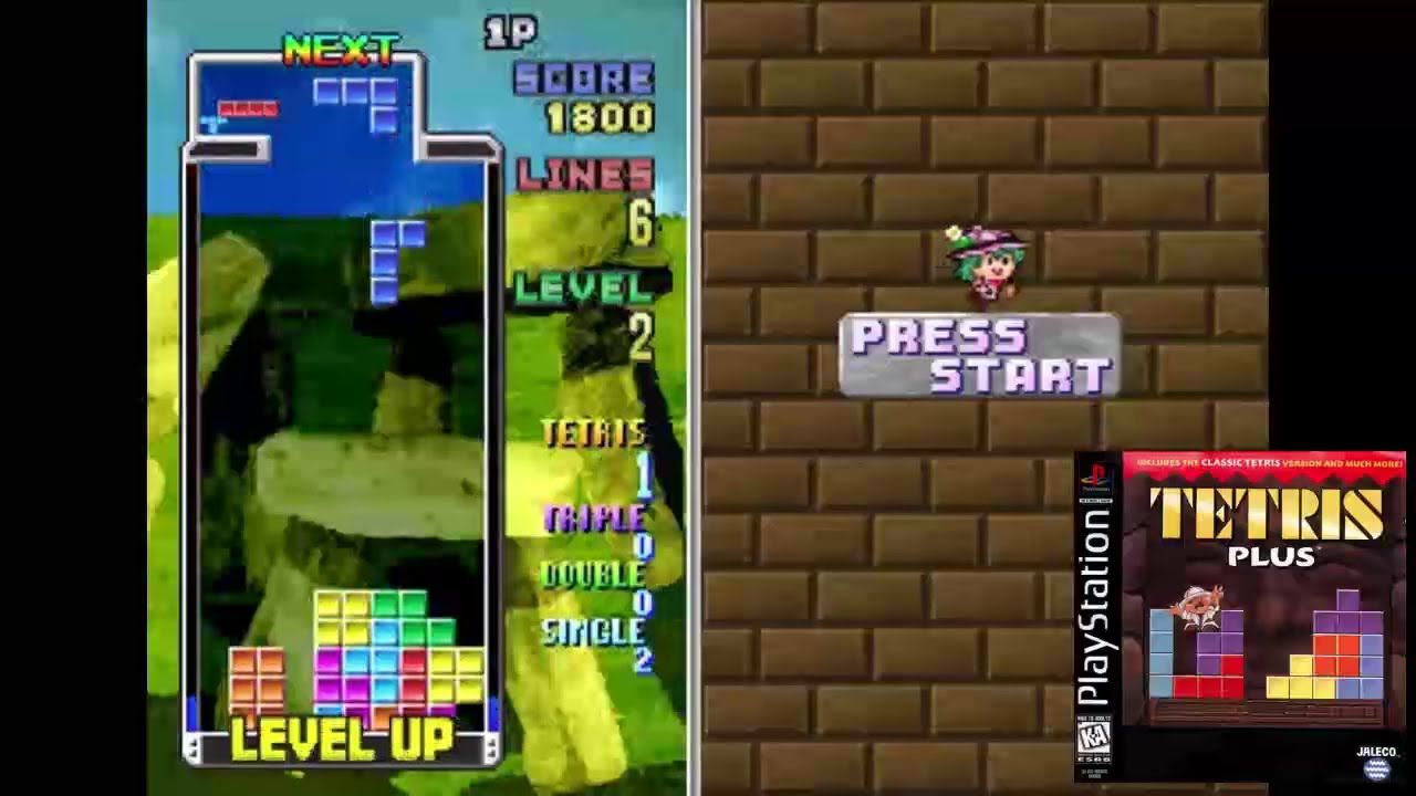 NvR: Tetris Plus PS1/GB Review - YouTube