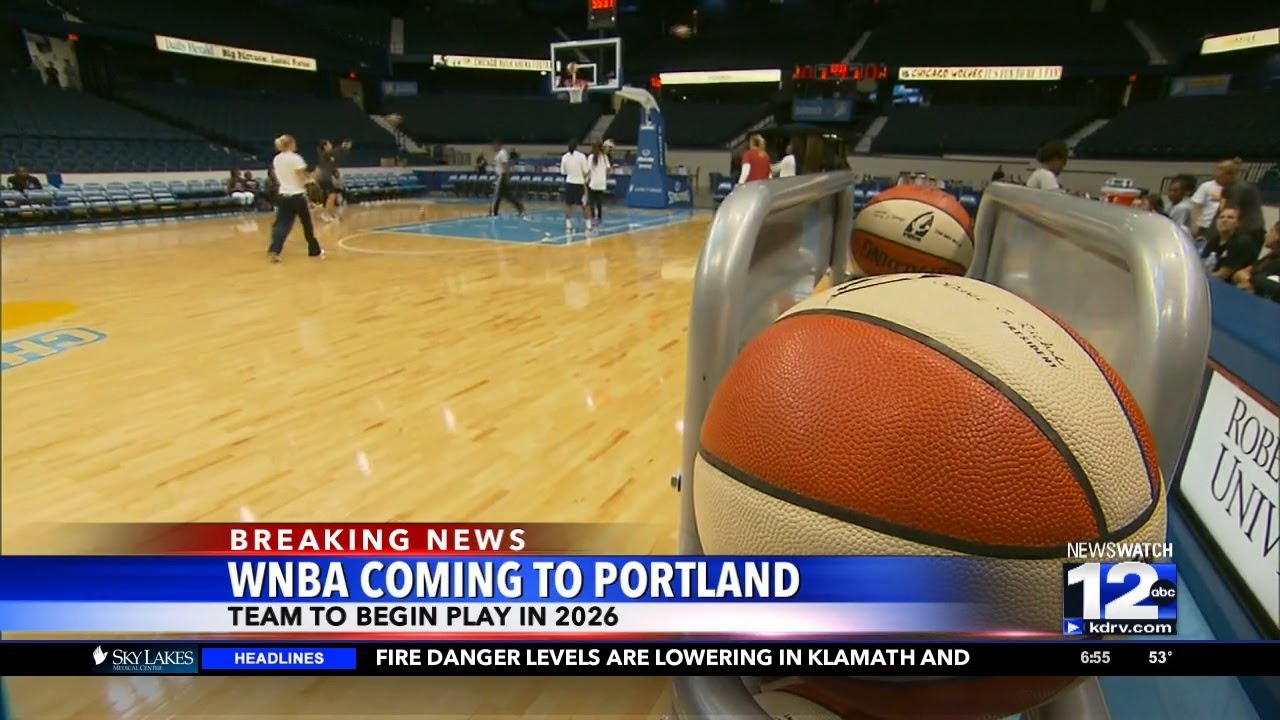 WNBA expanding into Portland in 2026 - YouTube
