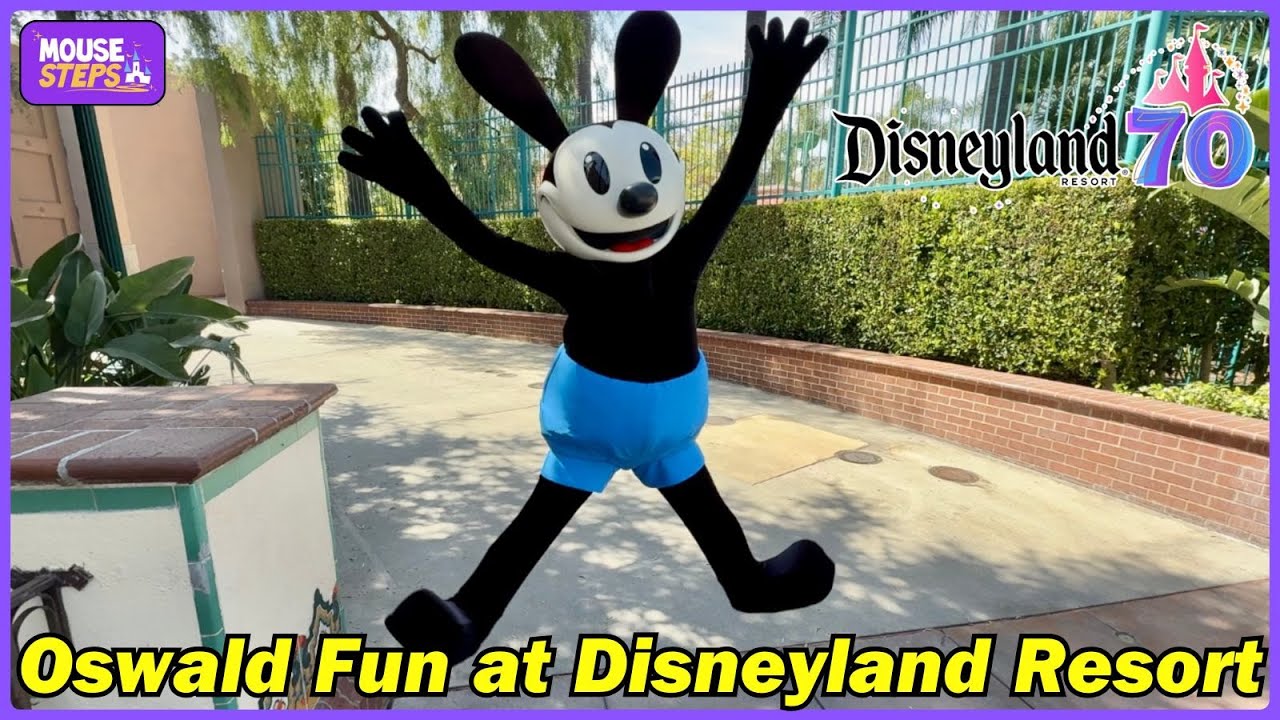 Oswald The Lucky Rabbit Meet & Greet at Disney California Adventure ...