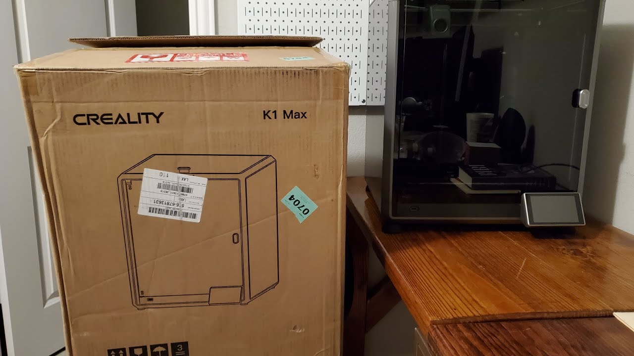 Creality K1 Max Initial Setup - YouTube
