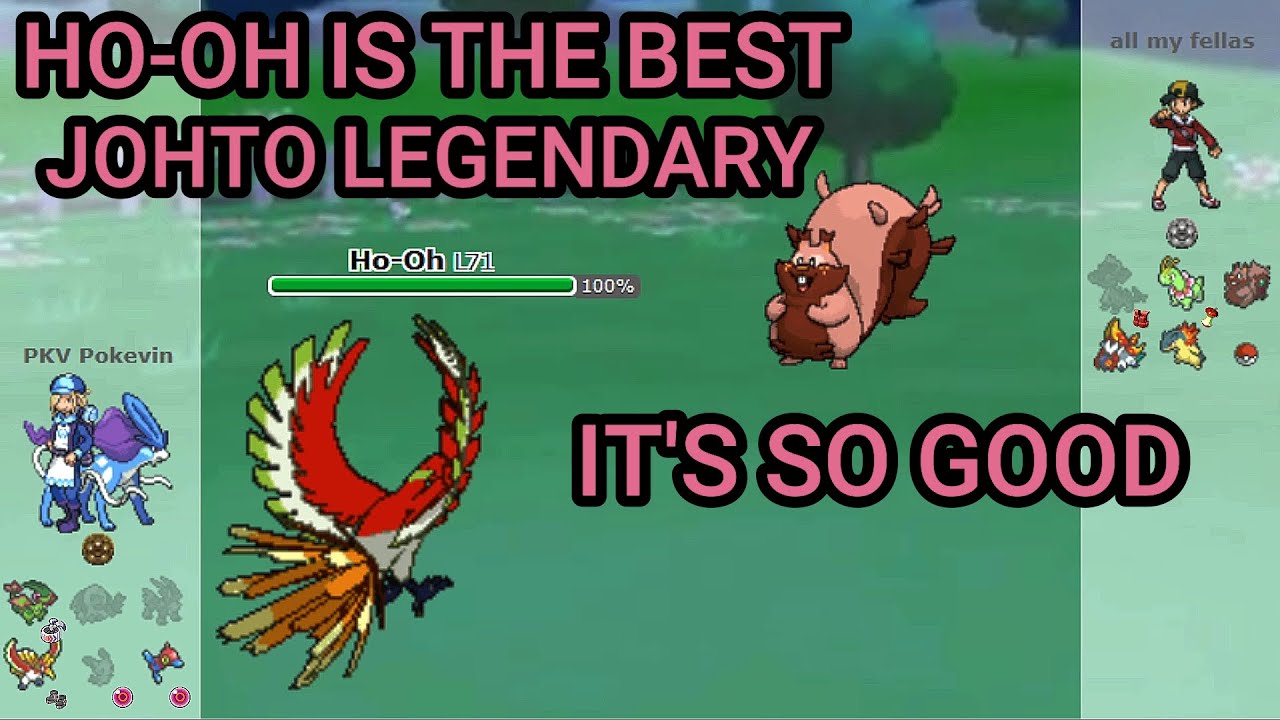 Why Ho-Oh Is The Best Johto Legendary! (Pokemon Showdown Random Battles ...
