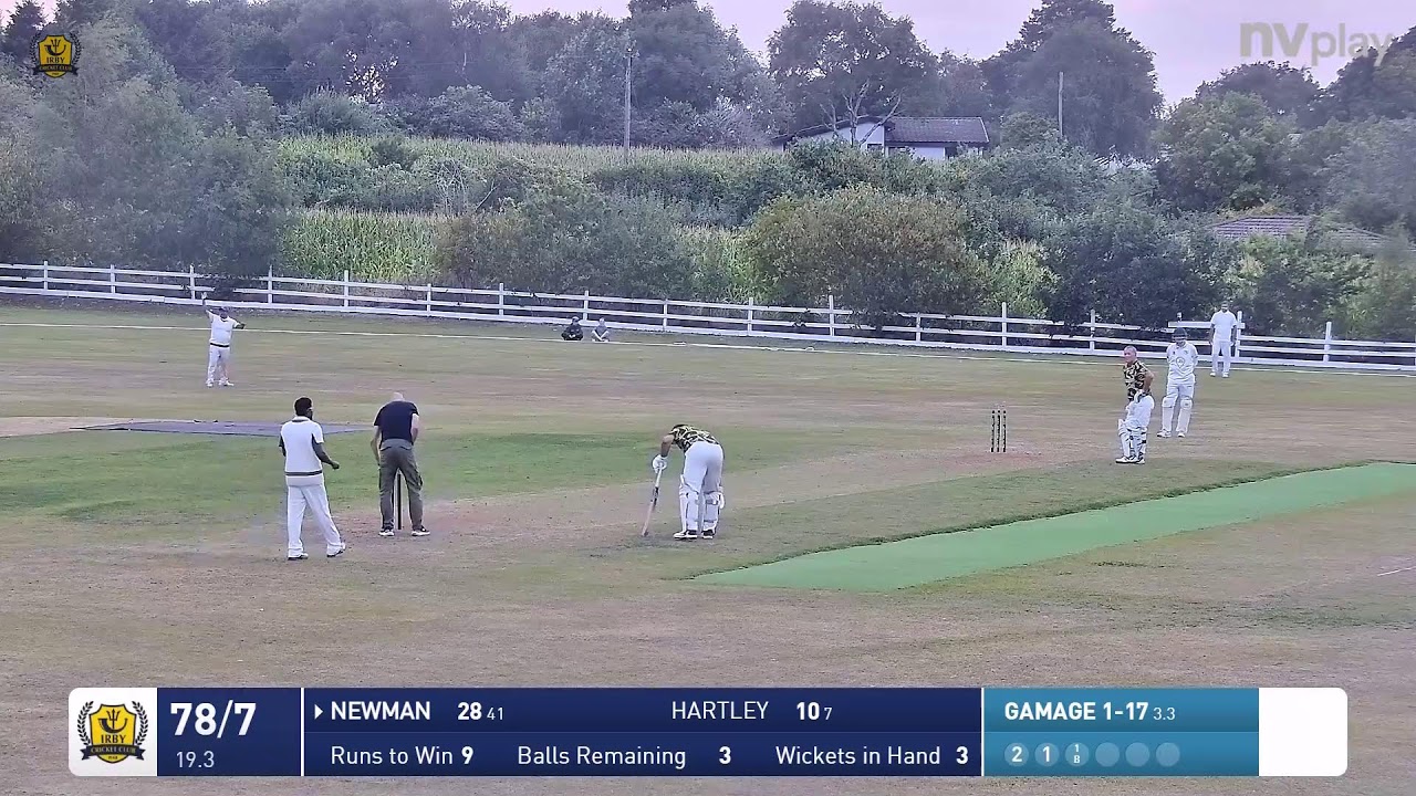 Irby CC Over 40s vs Upton CC - YouTube