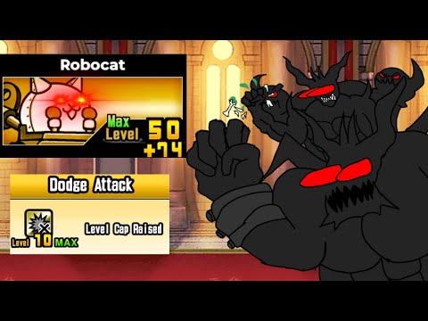 OVERLY Boosted Robocat vs XP Megablitz (Battle cats) - YouTube