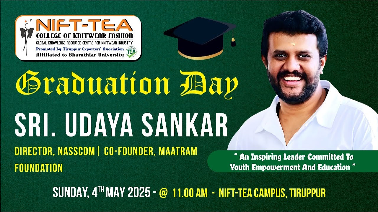 NIFT-TEA College Graduation Day 2025 - YouTube