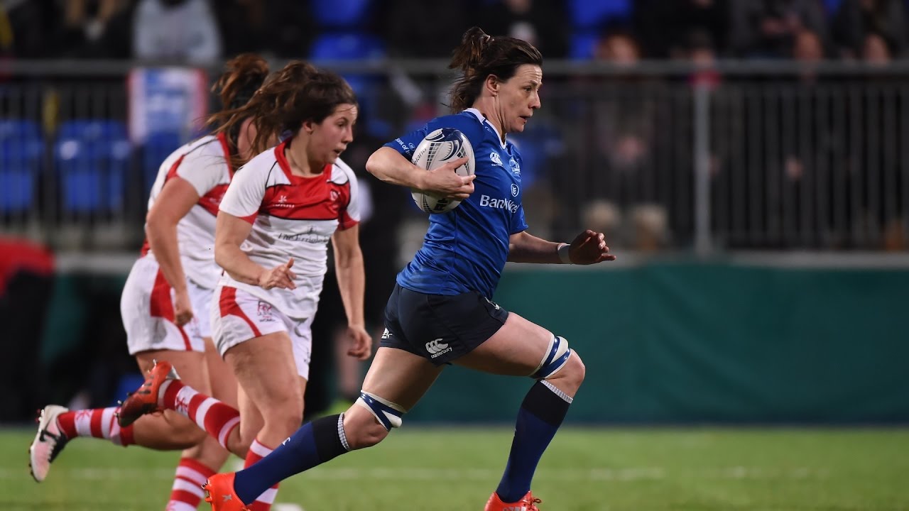 Leinster Women prepare for title-decider in Donnybrook Stadium - YouTube